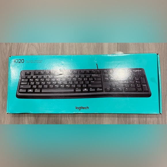 Logitech | Computers, Laptops & Parts | New Logitech K2 Plug And Play Corded Usb Keyboard | Poshmark